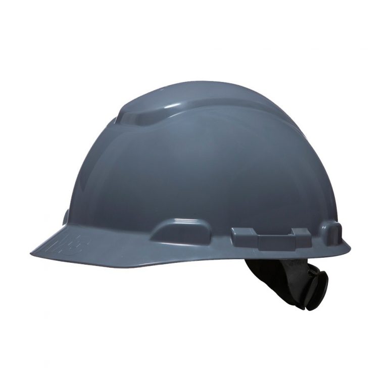 CAPACETE H700 CINZA SUSP CATRACA E JUGULAR - 3M CA29637/2963 - NR6 Proteção